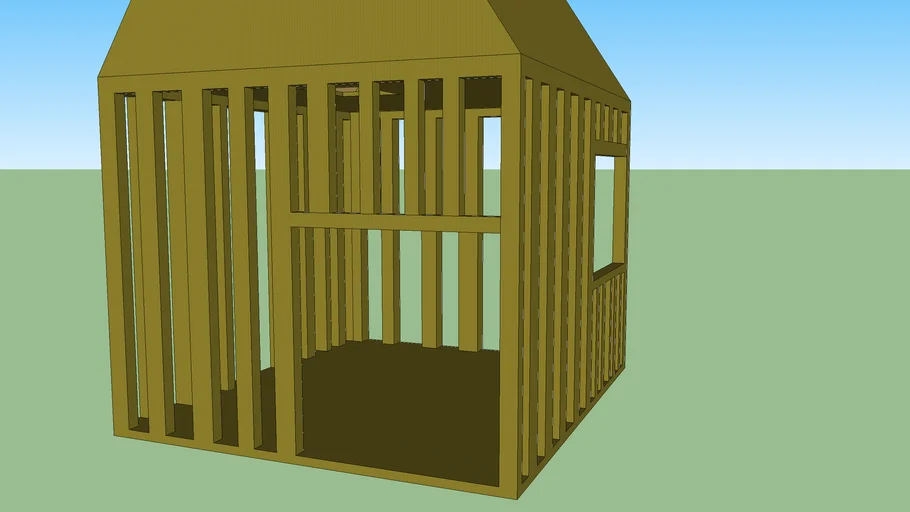 timber frame | 3D Warehouse