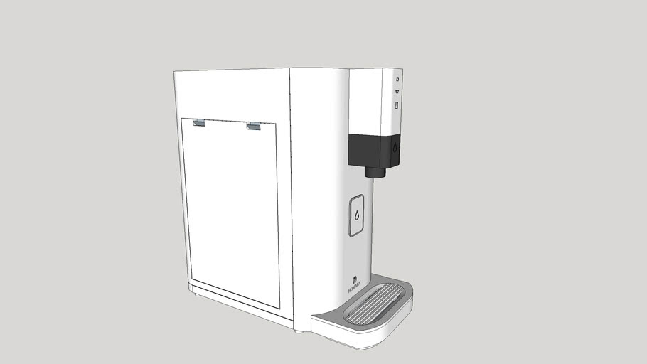 Hommix puRO Countertop Reverse Osmosis Water Filtration System | 3D Warehouse