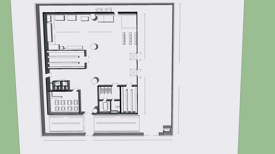 Plant Layout | 3D Warehouse