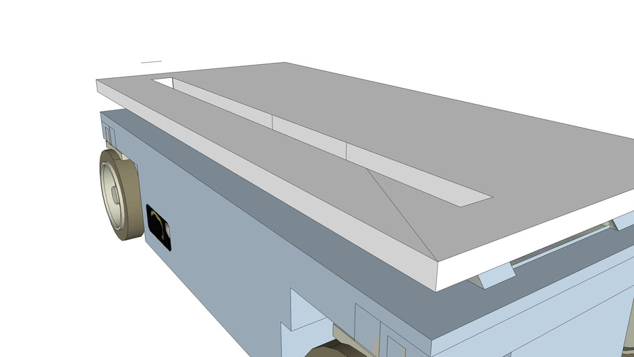 Heavy Duty Engine Trolley | 3D Warehouse