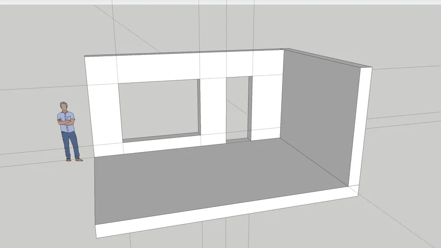 simple room1 | 3D Warehouse