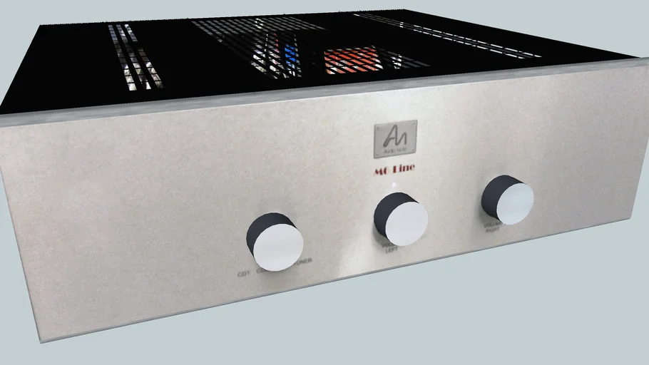 Audio Note M6 Preamplifier | 3D Warehouse