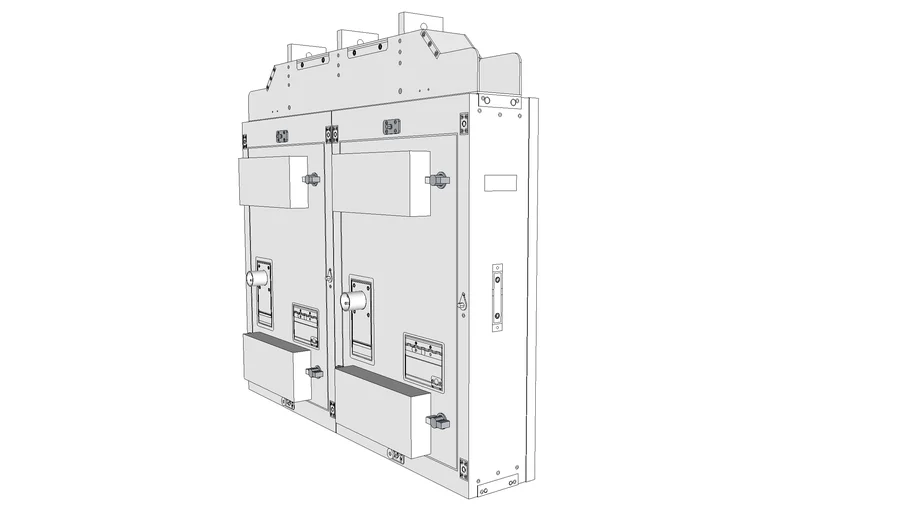 Two Lighthouse 8mm Panels with Rigging Header Beam | 3D Warehouse