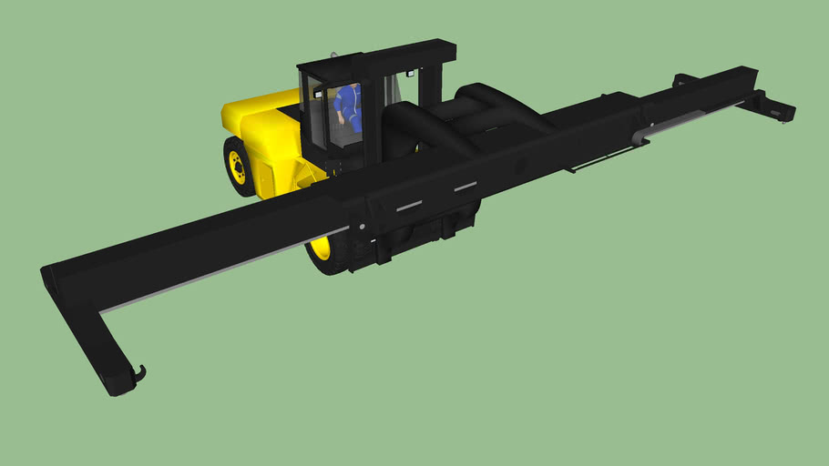 Vertical Container Stacker 40' | 3D Warehouse