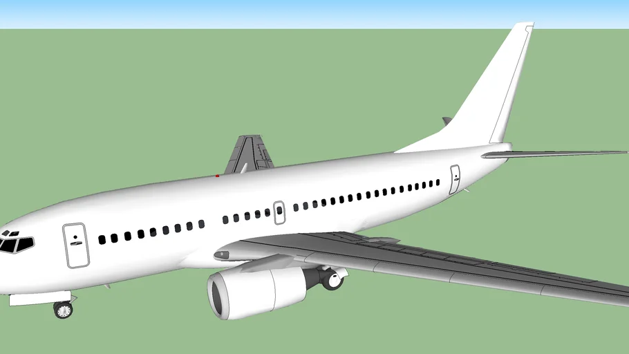 Template - Boeing 737-500 | 3D Warehouse