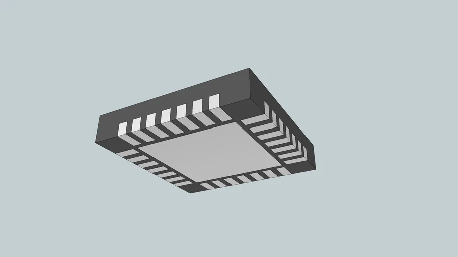 28 QFN Package | 3D Warehouse