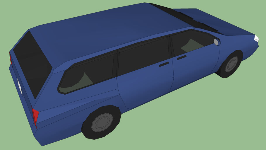 Stationwagon (low Google Minivan) | 3D Warehouse