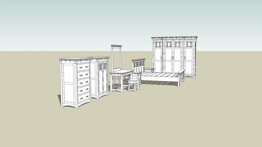 Bedroom 8 | 3D Warehouse