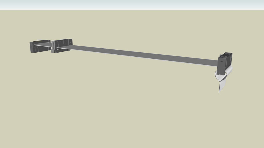 Ribbon Cable Assemblies - 6300 Series | 3D Warehouse