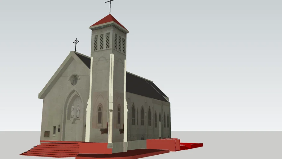 church 819 Santa Maria Ave, Laredo, TX 78040 | 3D Warehouse