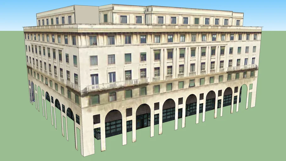 piazza della vitoria 2 | 3D Warehouse