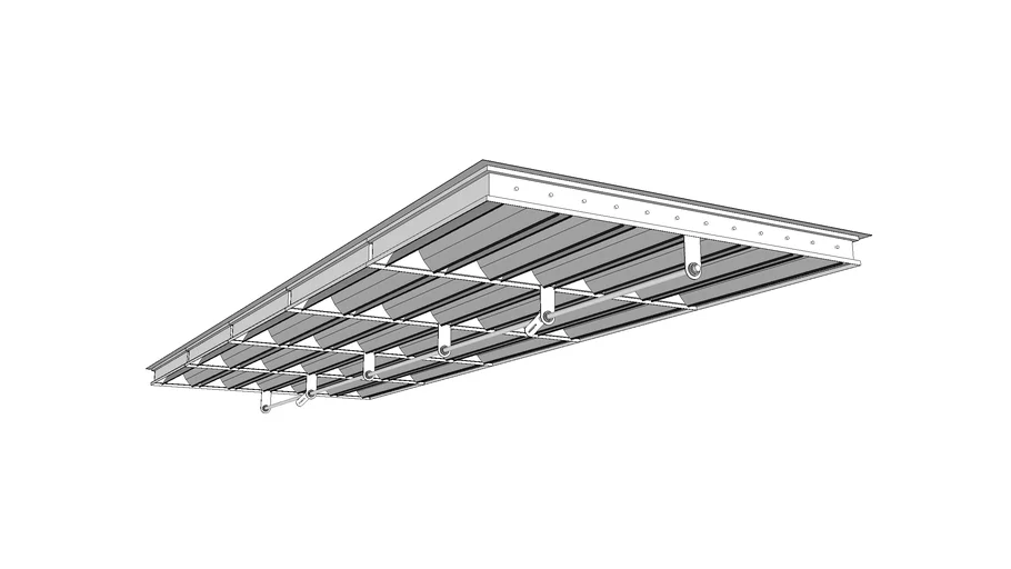 Ruskin CD-60 Damper with Jack Shaft and Crank Arm | 3D Warehouse