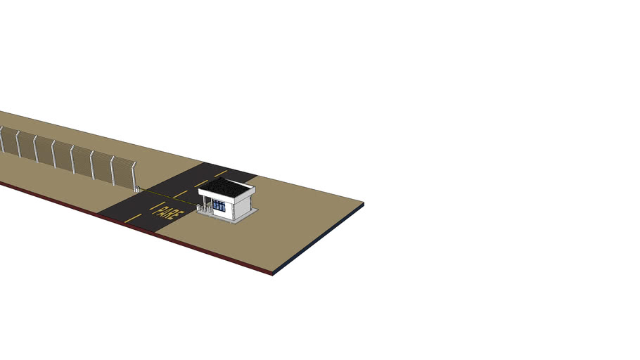 Portaria de Acesso | 3D Warehouse