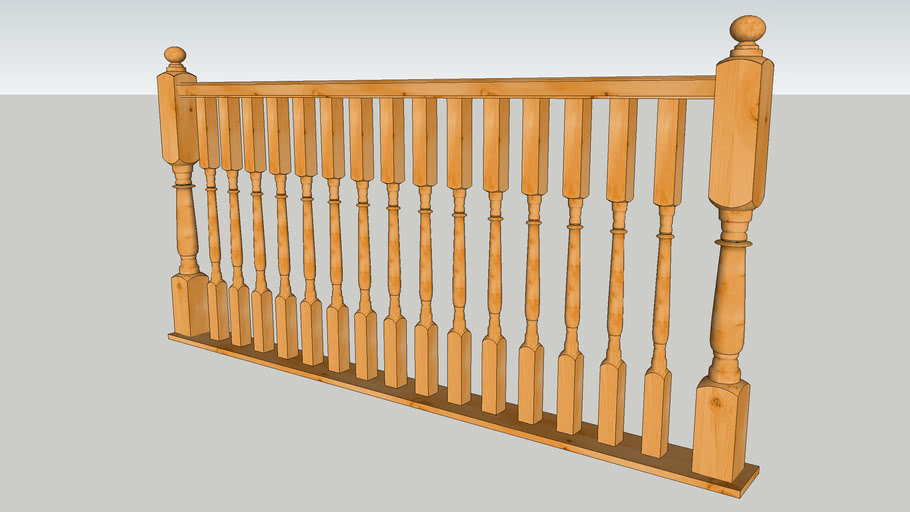 Balustrade | 3D Warehouse