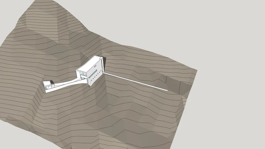 Kalman House, Luigi Snozzi | 3D Warehouse