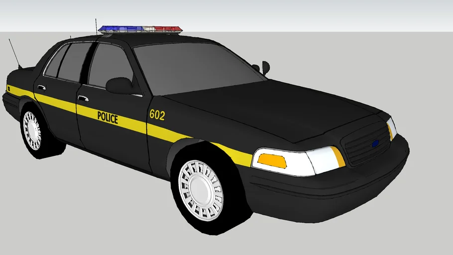 Police cruiser | 3D Warehouse