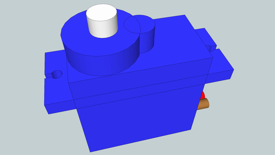 Micro Servo Motor 9g | 3D Warehouse