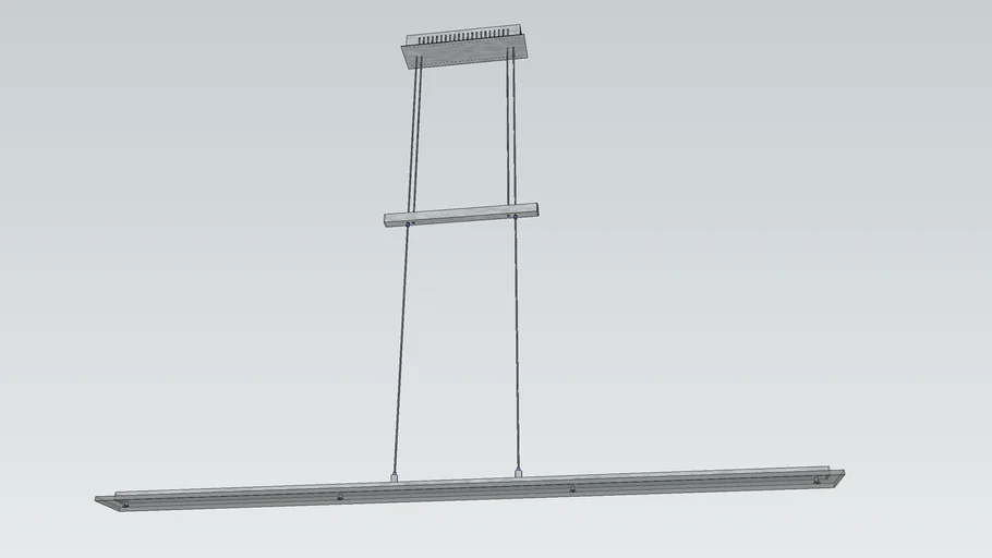 LED lamp suspension | 3D Warehouse