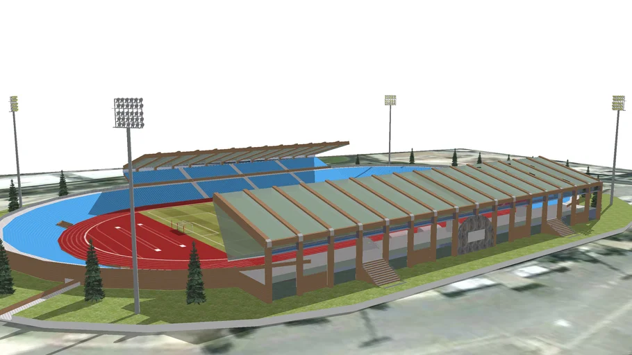 European Bowl Style Stadium | 3D Warehouse