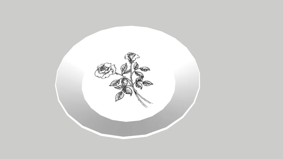 Plate | 3D Warehouse