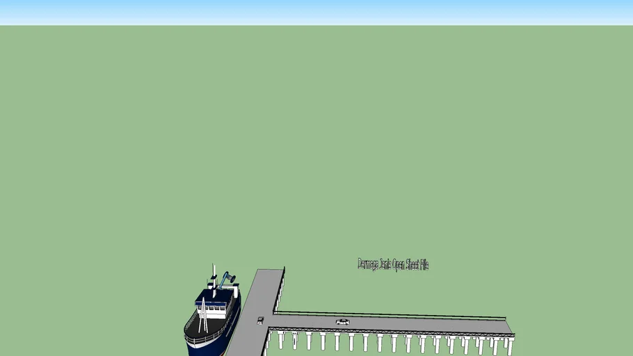 Dermaga Dan Kapal | 3D Warehouse