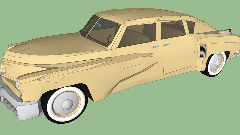 1948 Tucker Torpedo #1011 | 3D Warehouse