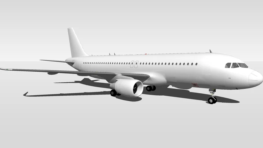 Template Airbus A320-200 Sharklet V1.5 | 3D Warehouse