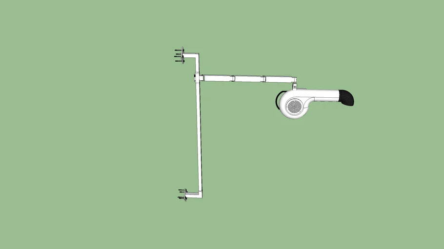 F3004 (wall mount) | 3D Warehouse