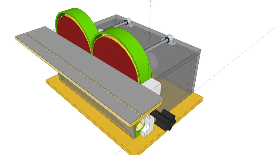 Double Disc sander | 3D Warehouse