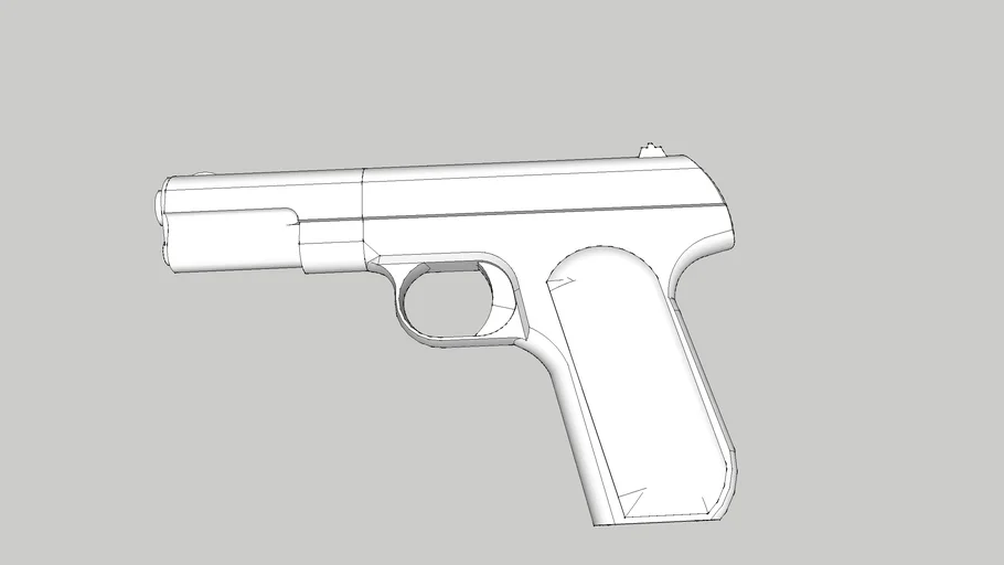 Colt 1903 first model | 3D Warehouse