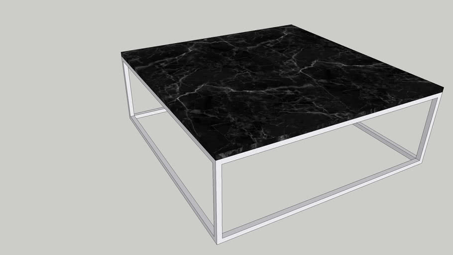 Marble-top coffee table | 3D Warehouse