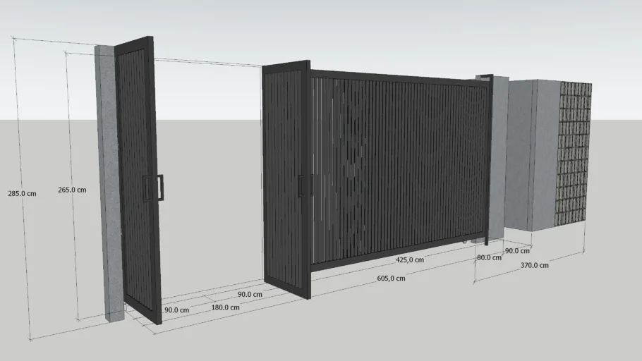 Pintu Pagar | 3D Warehouse