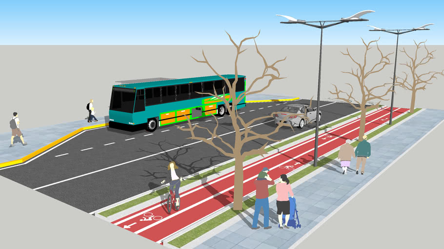 BUS STOP | 3D Warehouse