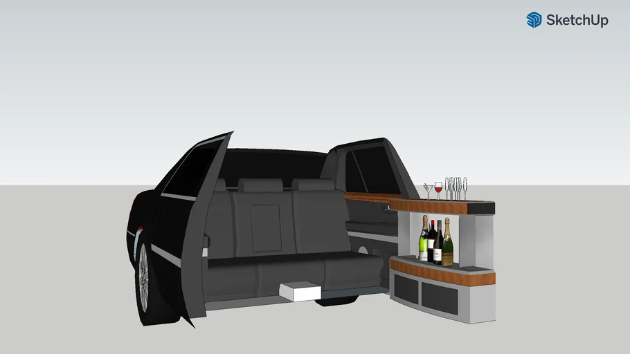 inside limo 2 | 3D Warehouse
