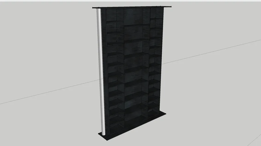 DVD and CD cabinet | 3D Warehouse