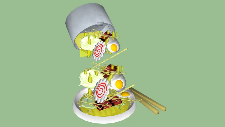 Sopa Ramen | 3D Warehouse