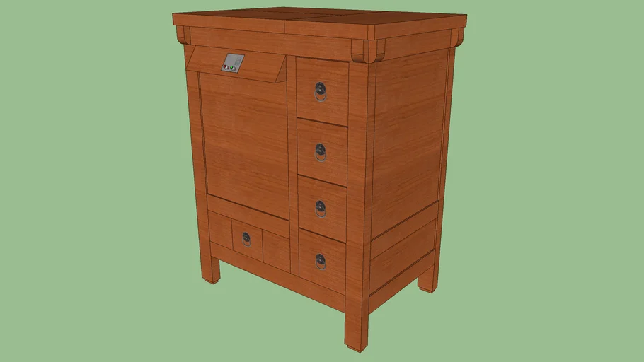 Rice chest | 3D Warehouse