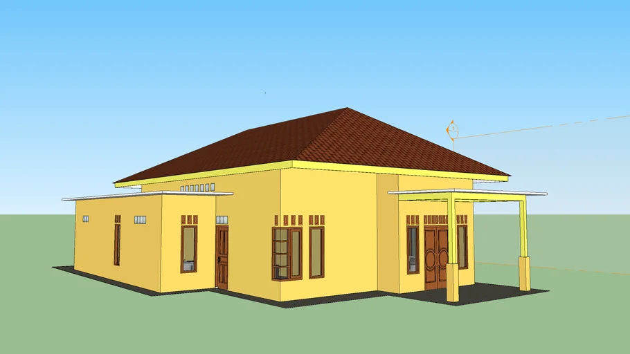 rumah sederhana | 3D Warehouse