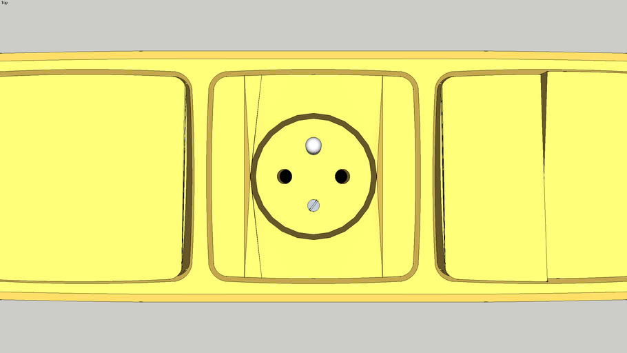 Triple switch and plug | 3D Warehouse