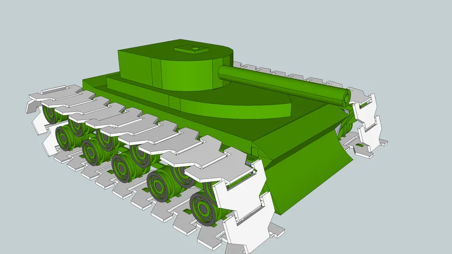 simple tank | 3D Warehouse