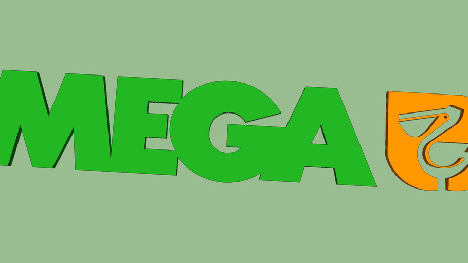 logo mega comercial mexicana | 3D Warehouse