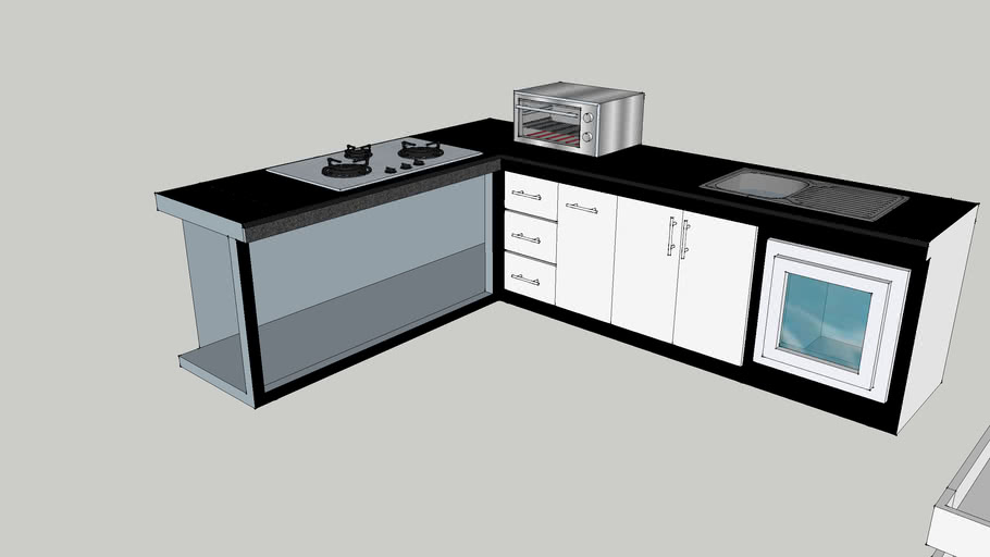 dapur minimalis | 3D Warehouse