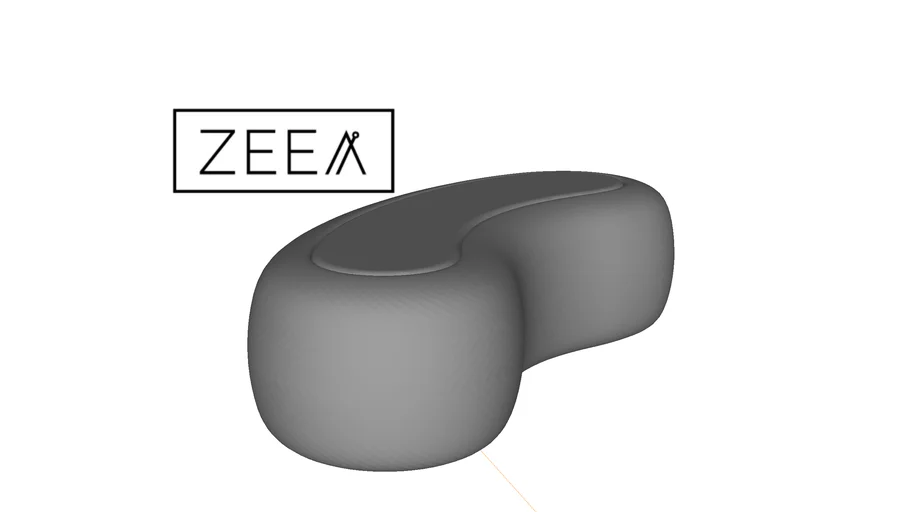 Pufe Tempo - ZEEA | 3D Warehouse