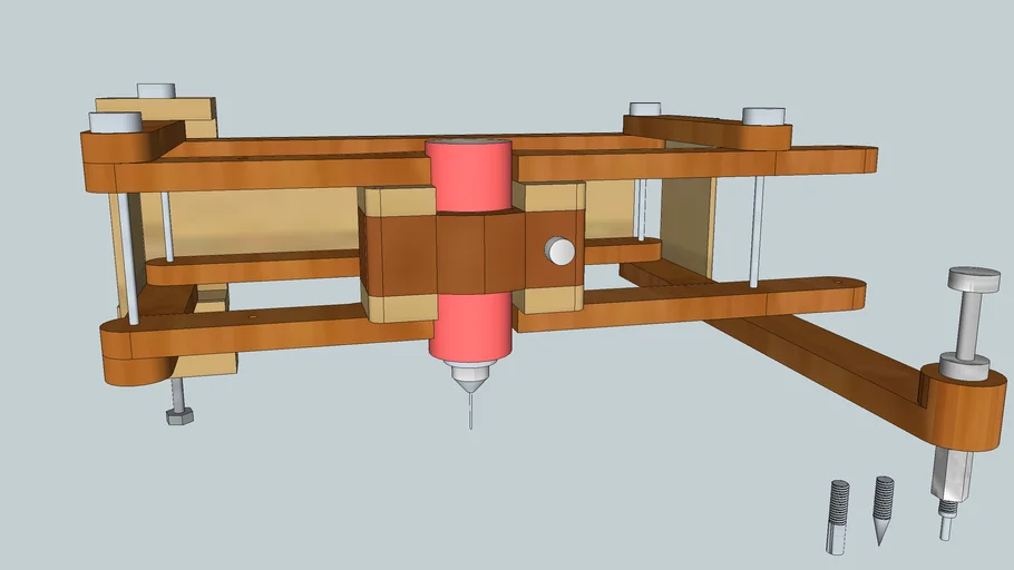 3d router pantograph | 3D Warehouse