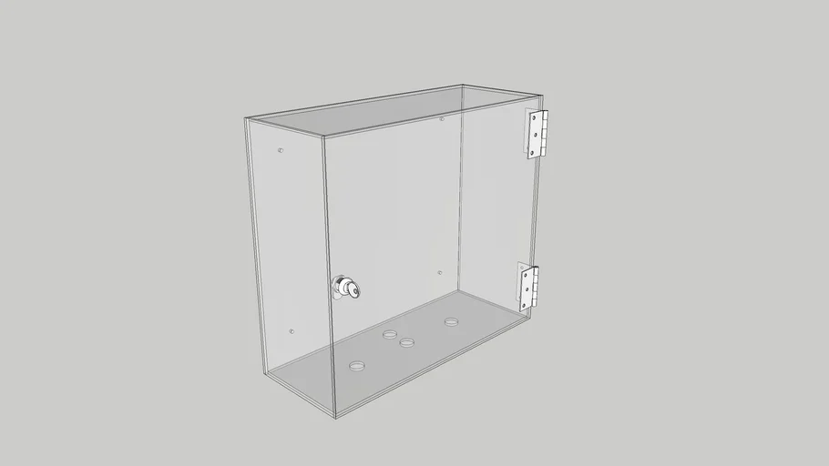 Acrylic Control Box | 3D Warehouse
