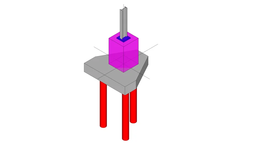 Pile Cap - Type 3 | 3D Warehouse