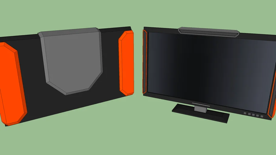 Computer monitors - stag | 3D Warehouse