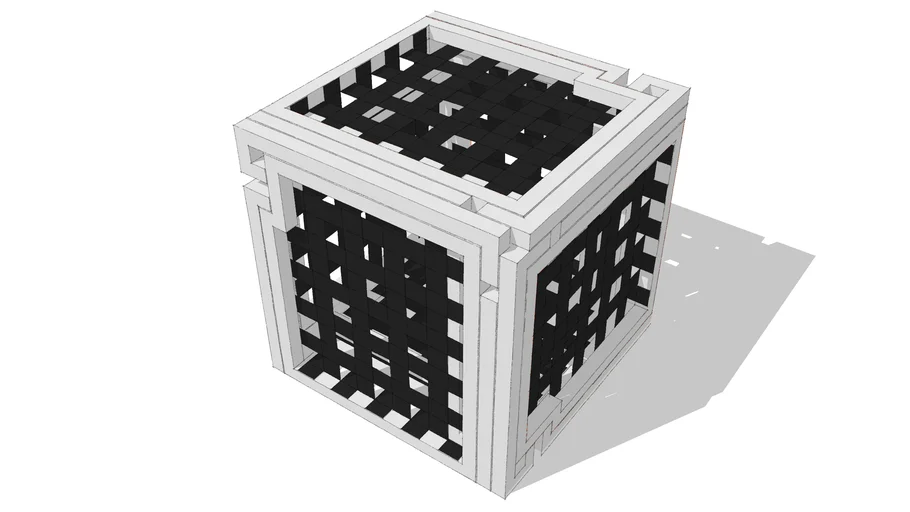cube-chair | 3D Warehouse