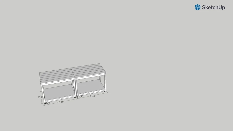 Workshop Table | 3D Warehouse
