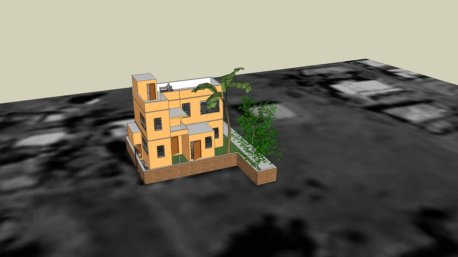 Pinaki Mondal's House | 3D Warehouse